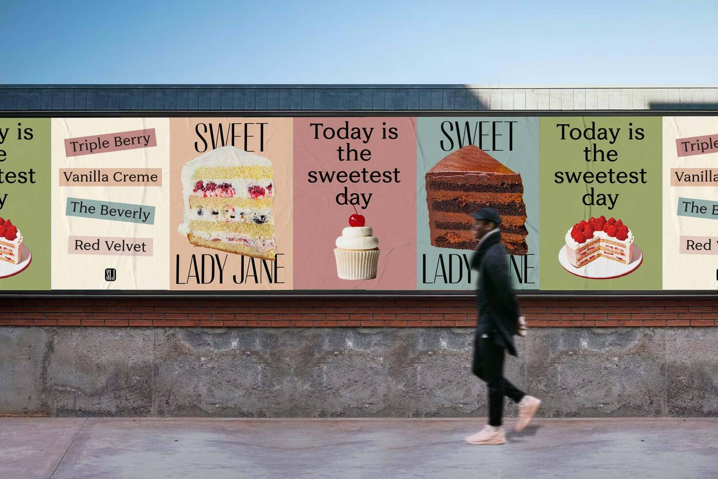 Sweet Lady Jane identity - Fonts In Use