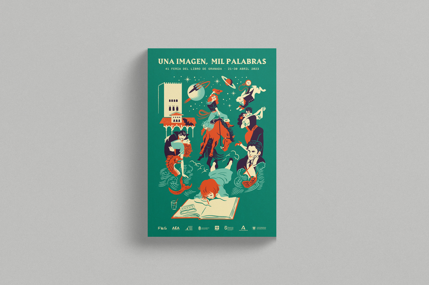 41st Granada Book Fair - Fonts In Use
