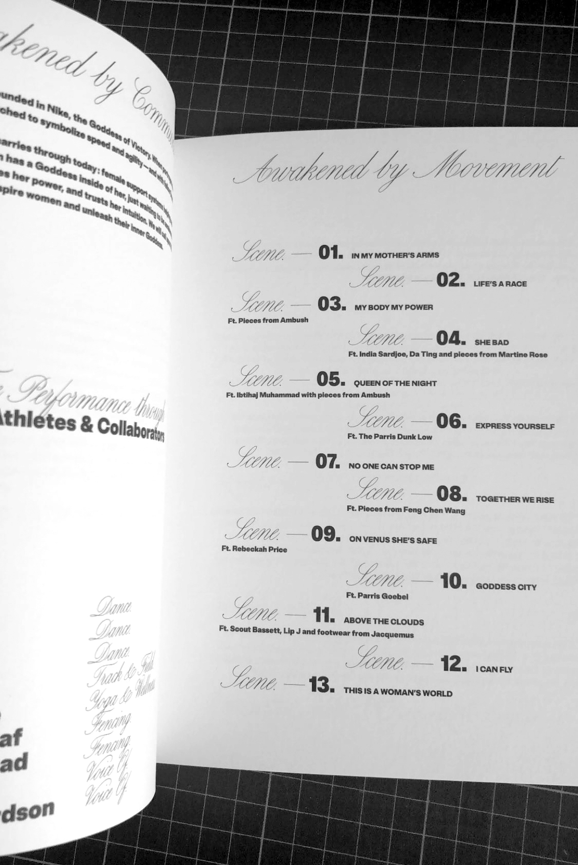 Nike Women Paris: Own the Floor Dance Battle - Fonts In Use