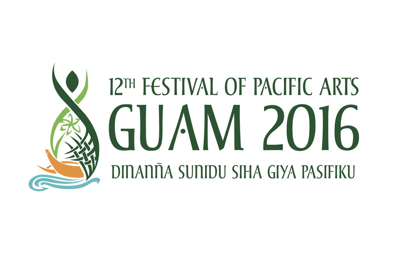 12th Festival of Pacific Arts – Guam 2016 logo - Fonts In Use