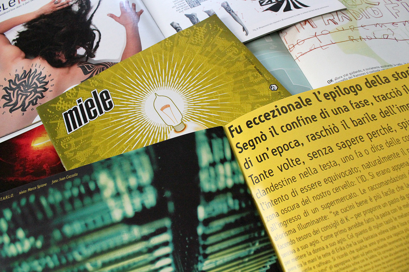Miele Magazine - Fonts In Use