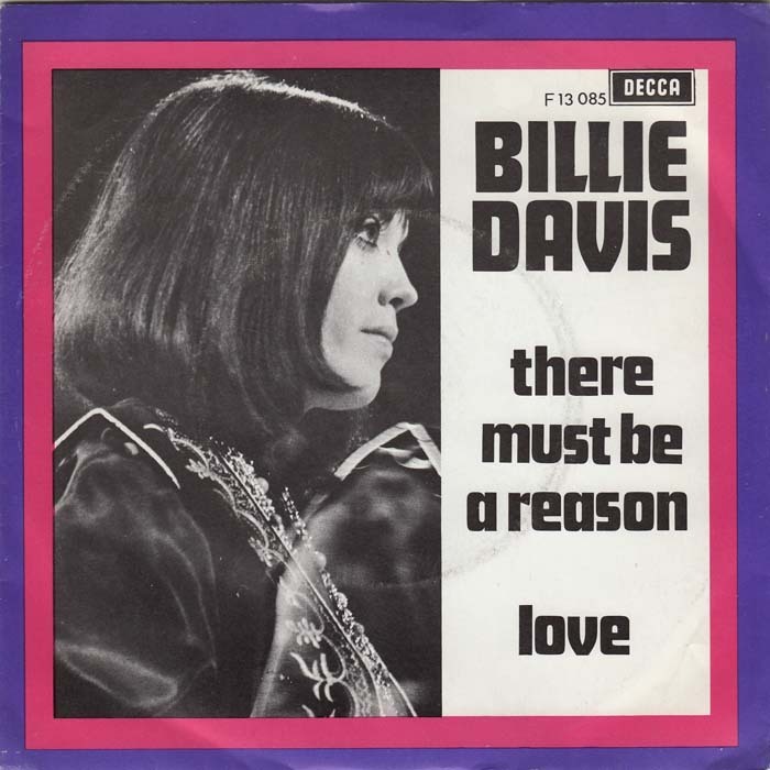 Billie Davis – “There Must Be a Reason” / “Love” Dutch single cover ...