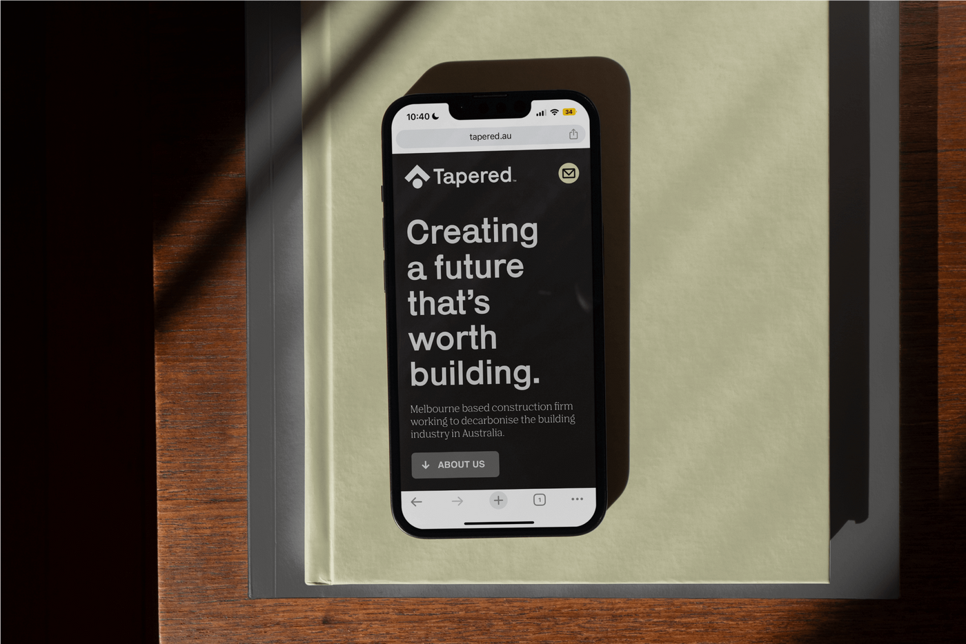 Tapered Construction - Fonts In Use