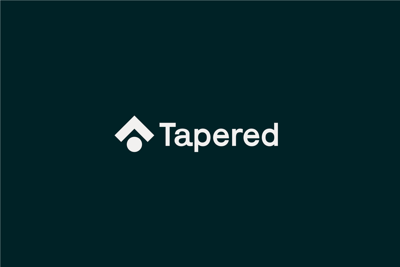 Tapered Construction - Fonts In Use