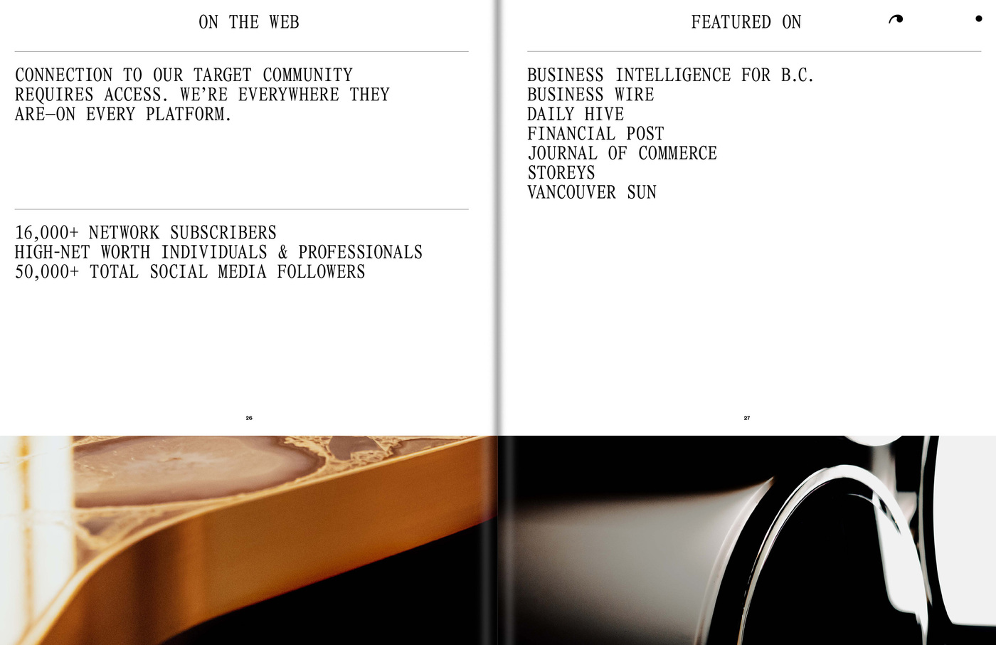 Fox Group visual identity and editorial design - Fonts In Use
