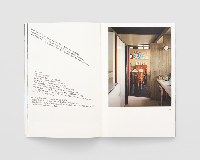 Casa Maria Bottero / Umberto Riva - Fonts In Use
