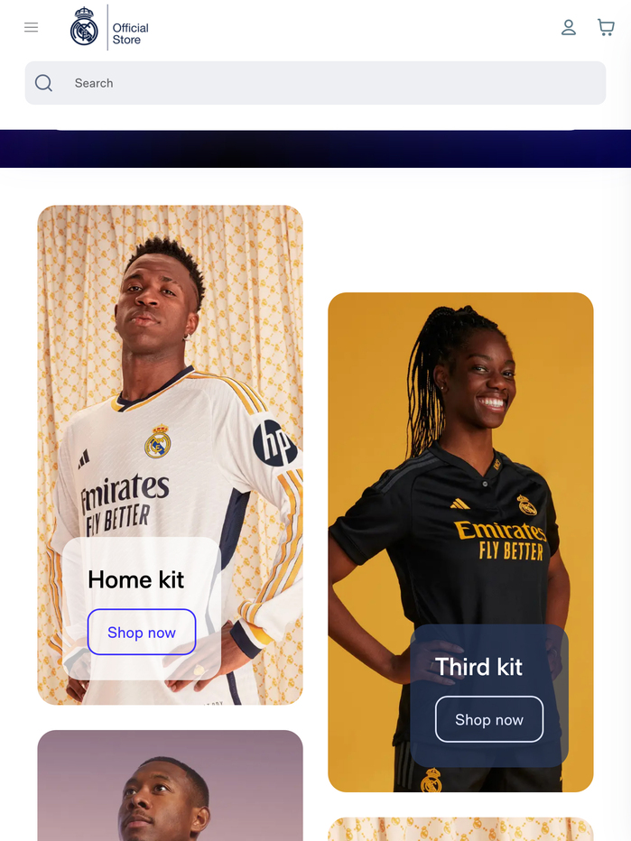 Real Madrid - Fonts In Use