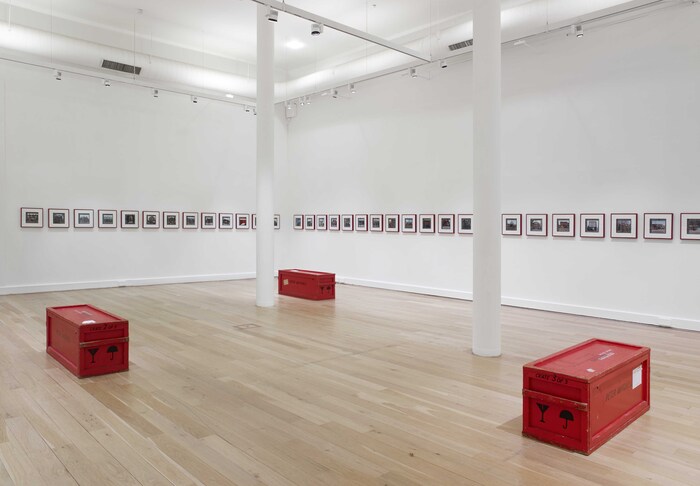 Peter Mitchell – Nothing Lasts Forever exhibition - Fonts In Use