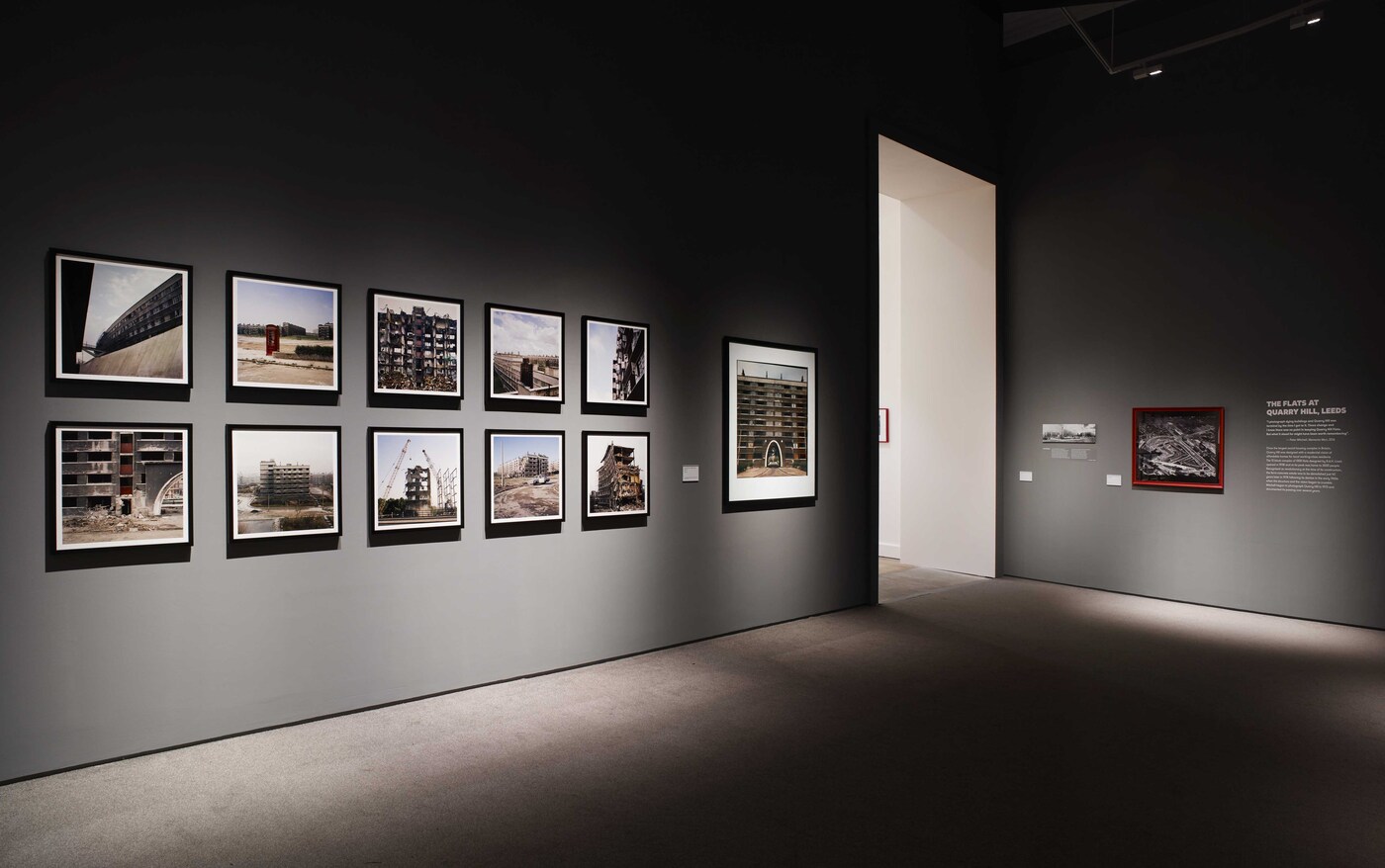 Peter Mitchell – Nothing Lasts Forever exhibition - Fonts In Use