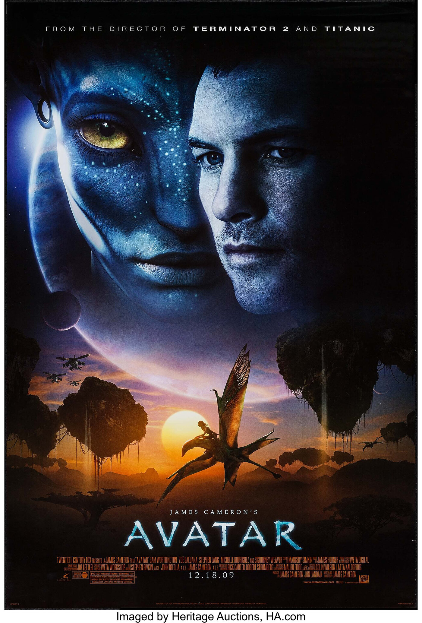 Avatar movie posters - Fonts In Use