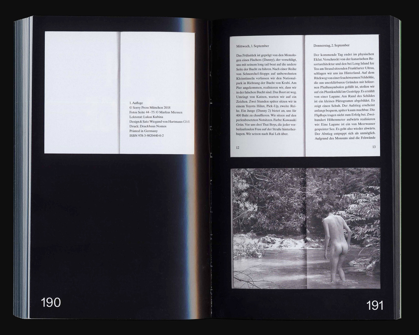 Notes on Book Design by Formal Settings - Fonts In Use