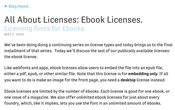 Fontspring.com - Fonts In Use