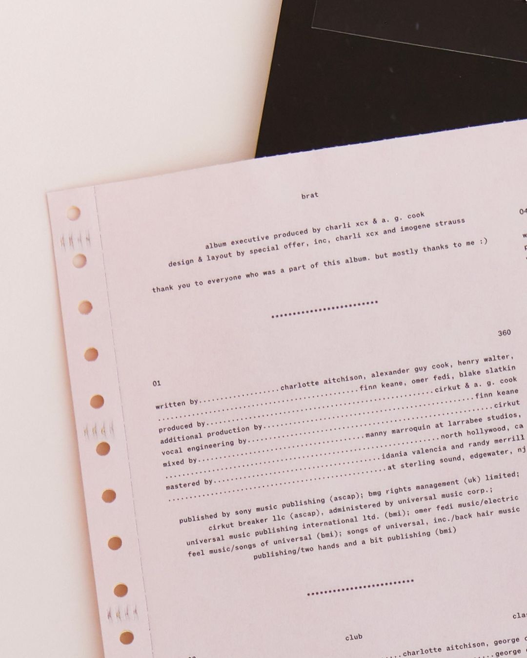 Charli XCX – Brat album art and campaign - Fonts In Use