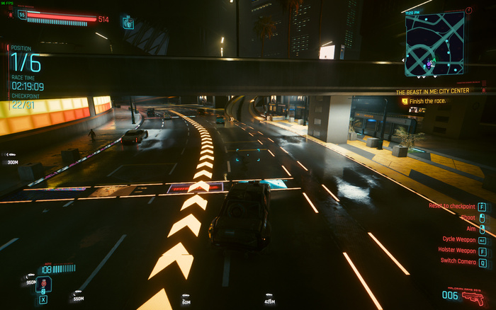 Cyberpunk 2077 video game - Fonts In Use