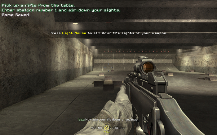 Call of Duty 4 Modern Warfare video game - Fonts In Use