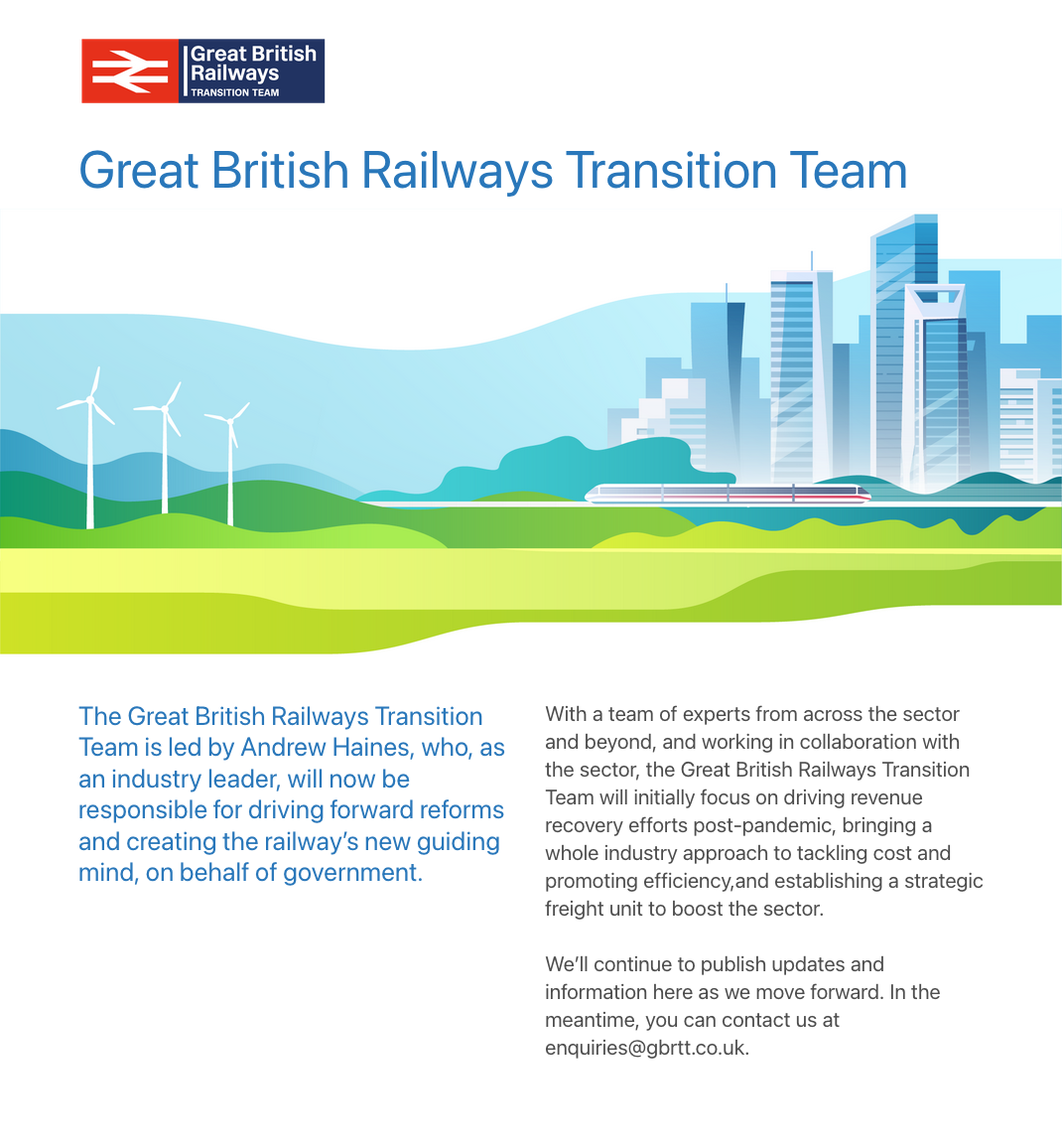 Great British Railways - Fonts In Use