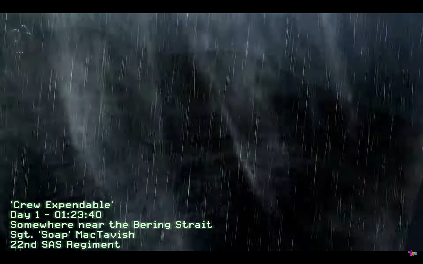 Call of Duty 4 Modern Warfare video game - Fonts In Use