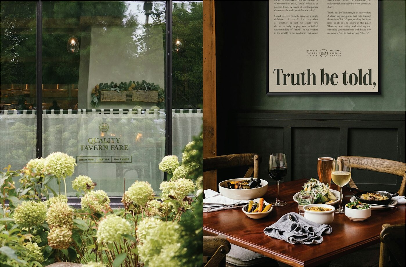 Truth Be Told, - Fonts In Use