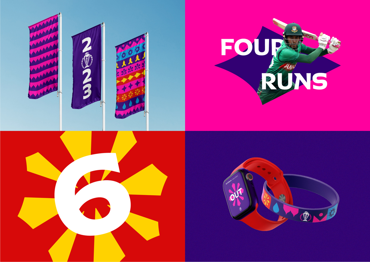 ICC Men’s Cricket World Cup 2023 - Fonts In Use