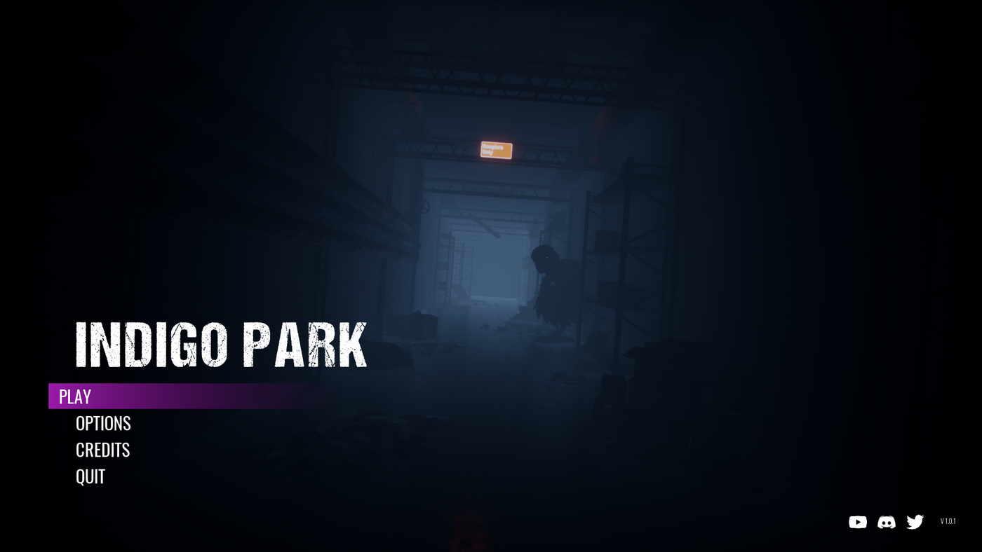 Indigo Park video game - Fonts In Use