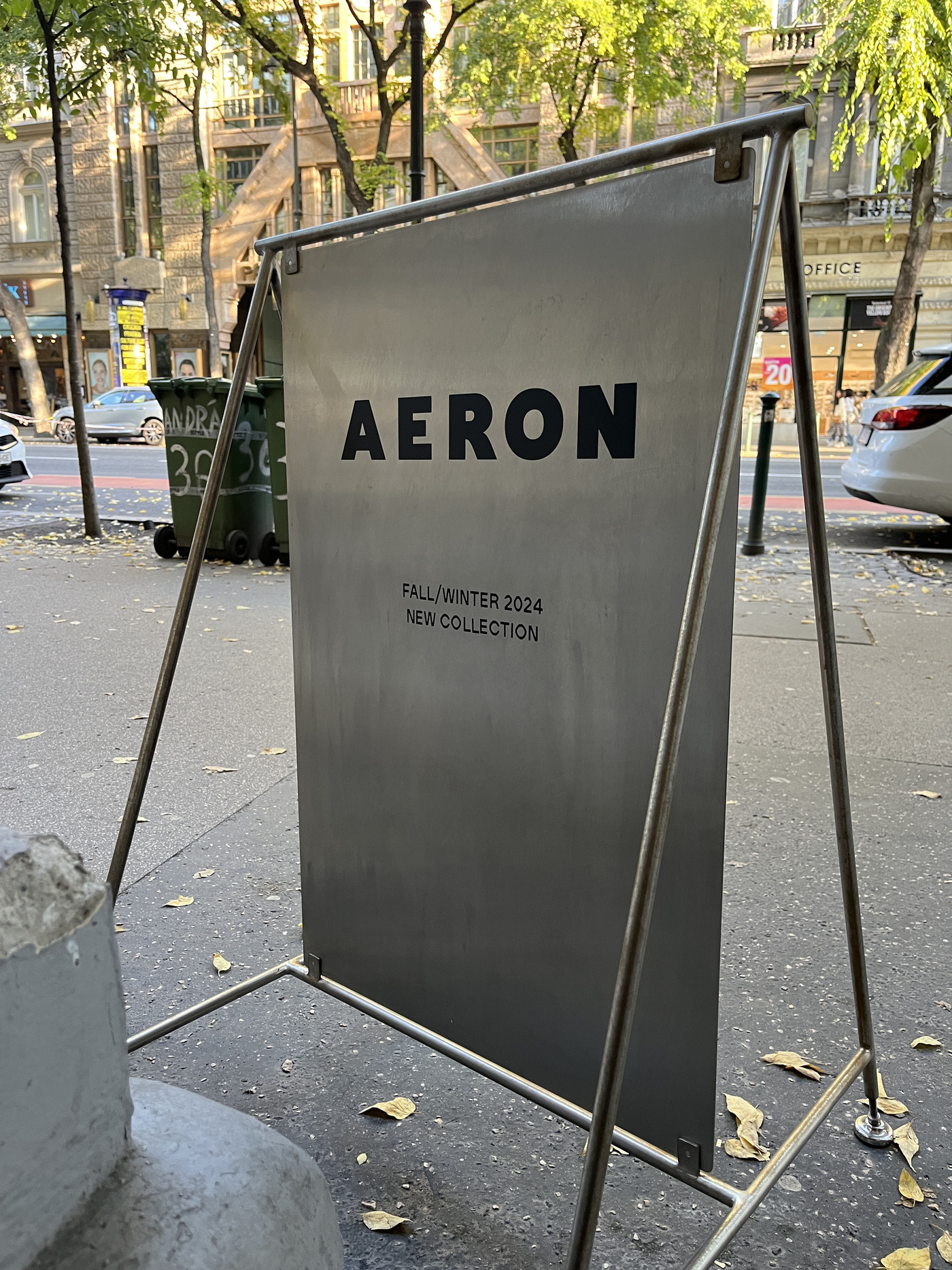 AERON - Fonts In Use