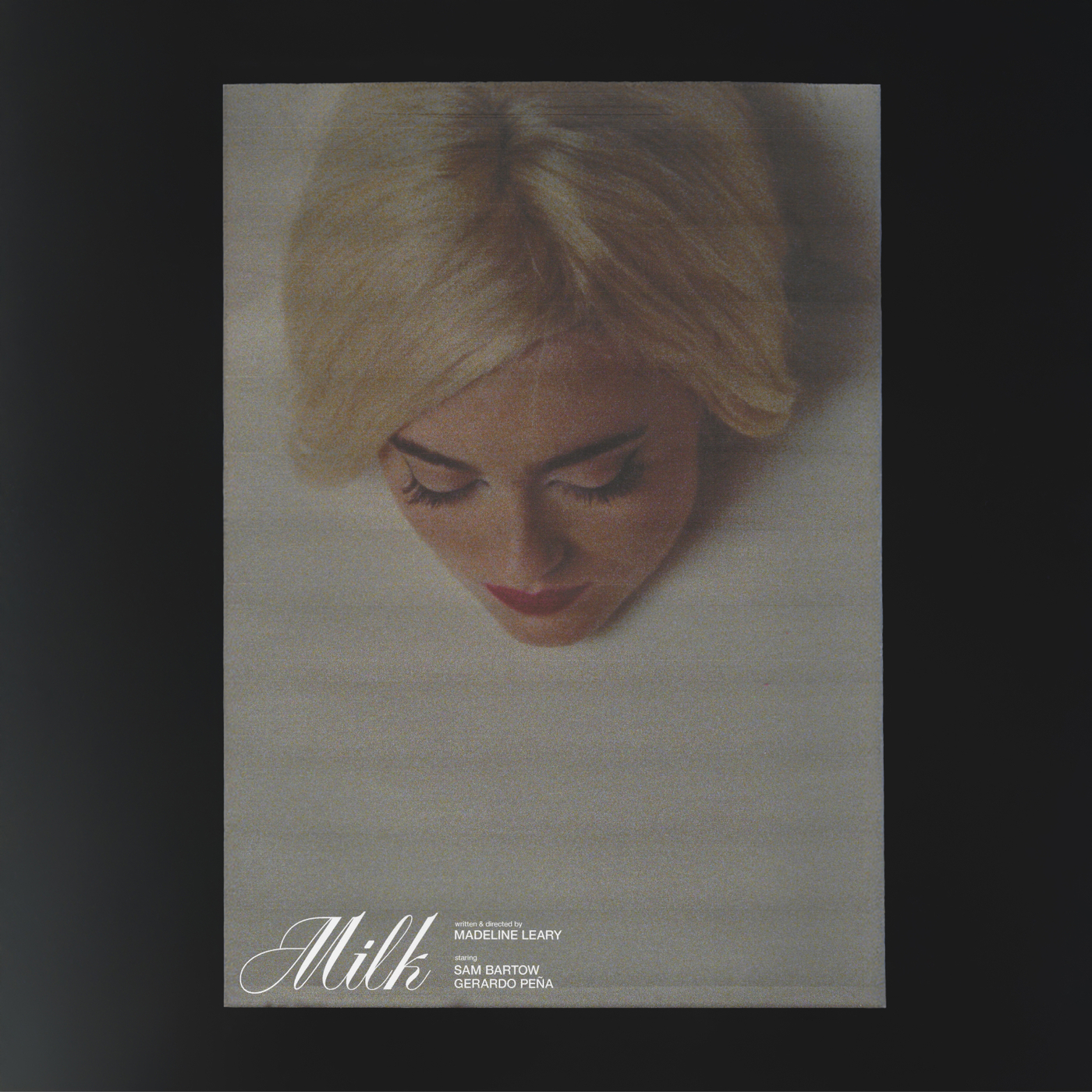 Milk movie title and poster - Fonts In Use