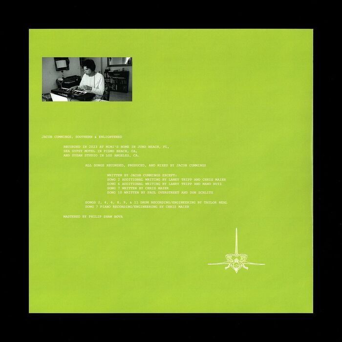 Jacob Cummings – Southern & Enlightened album art - Fonts In Use
