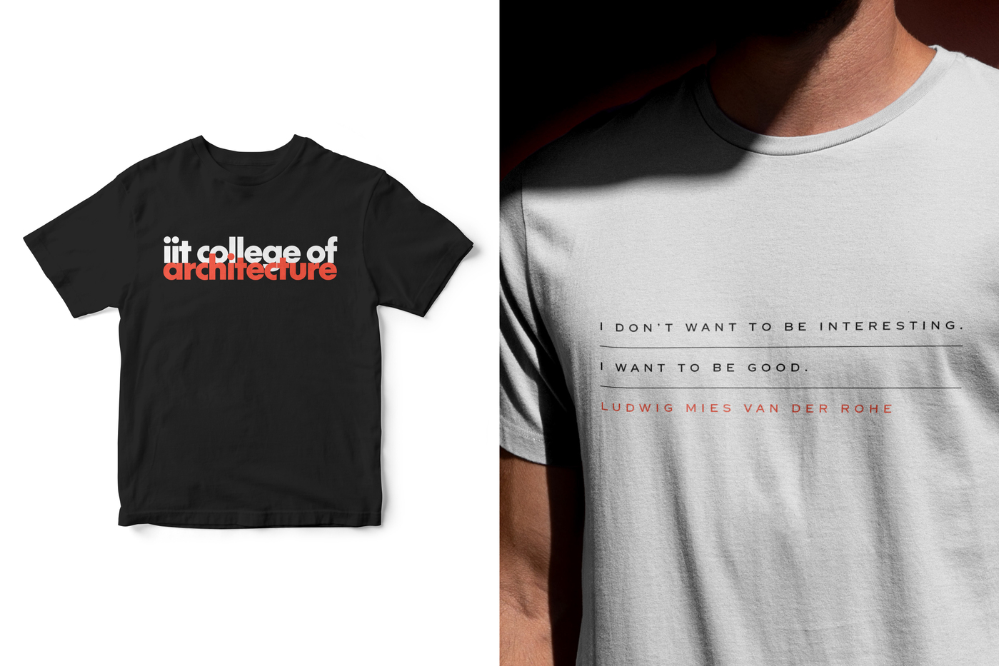 IIT College of Architecture visual identity - Fonts In Use