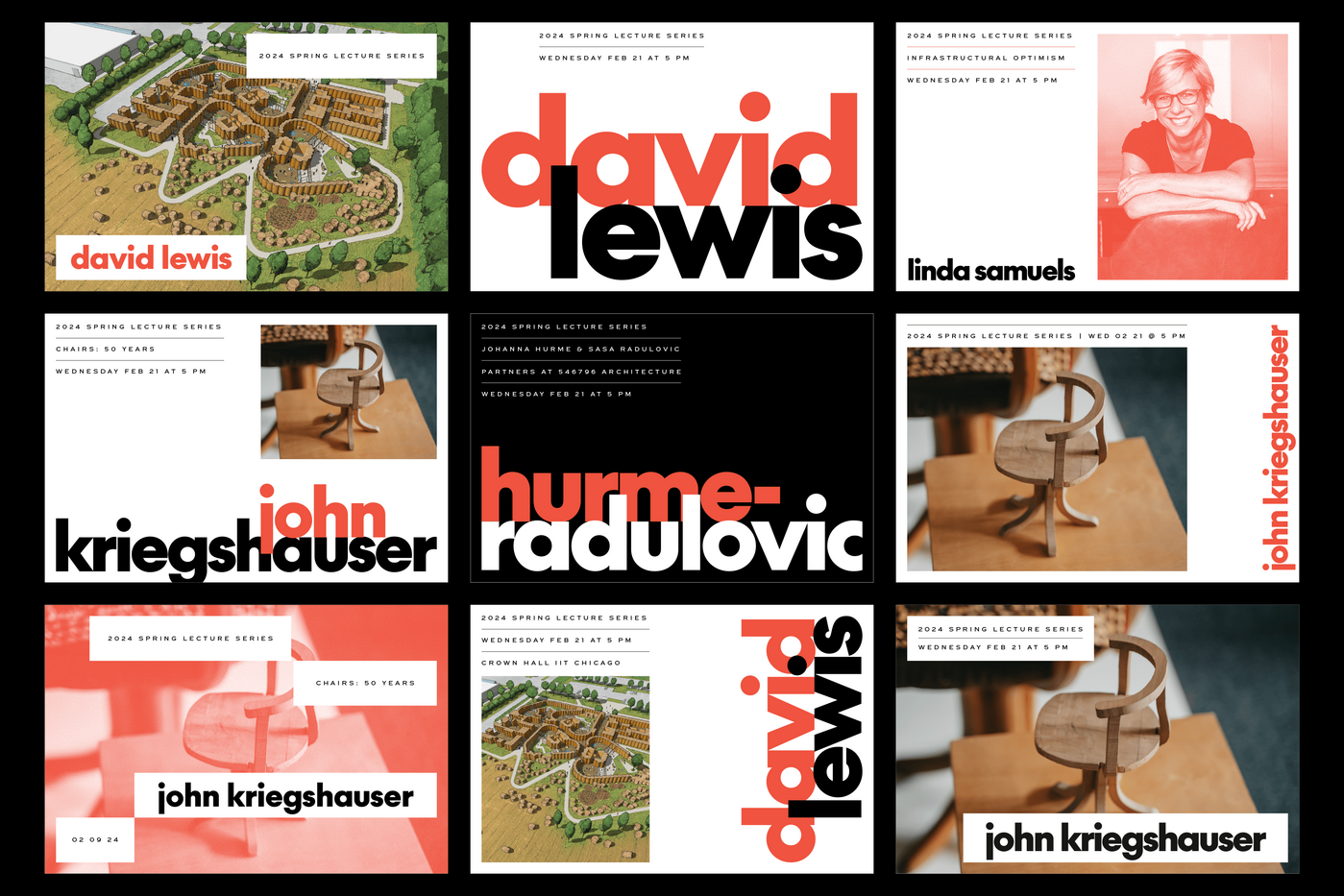IIT College of Architecture visual identity - Fonts In Use