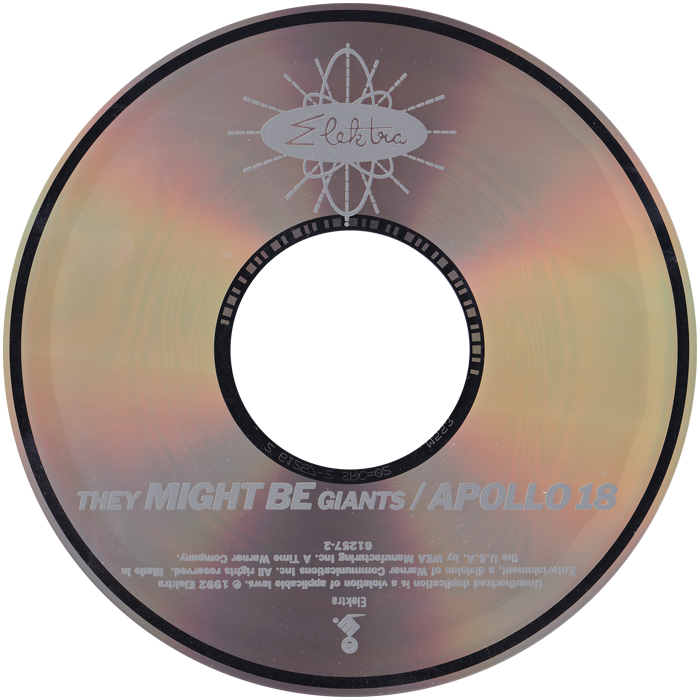 They Might Be Giants – Apollo 18 album art - Fonts In Use