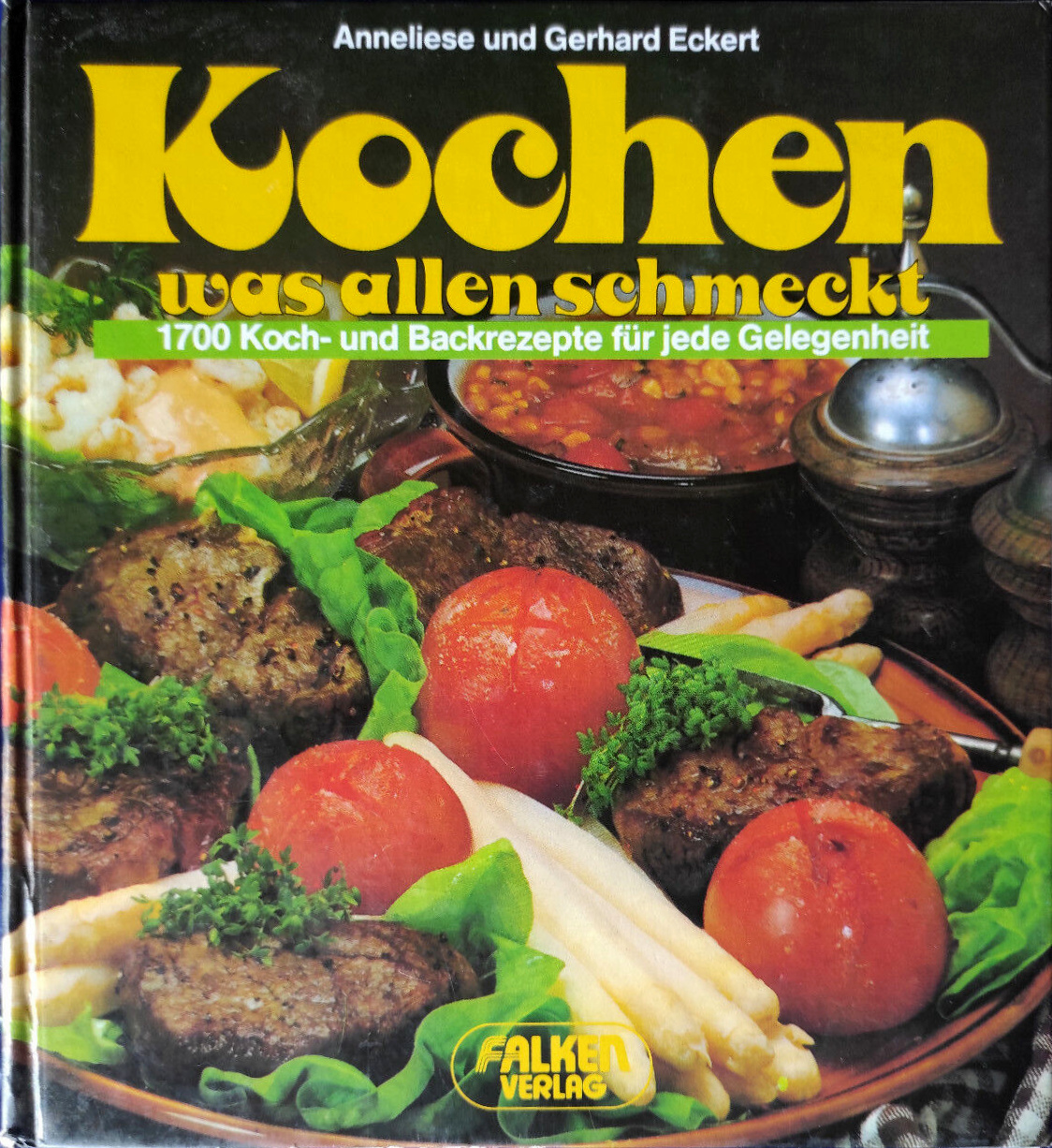 Kochen, was allen schmeckt cookbook - Fonts In Use