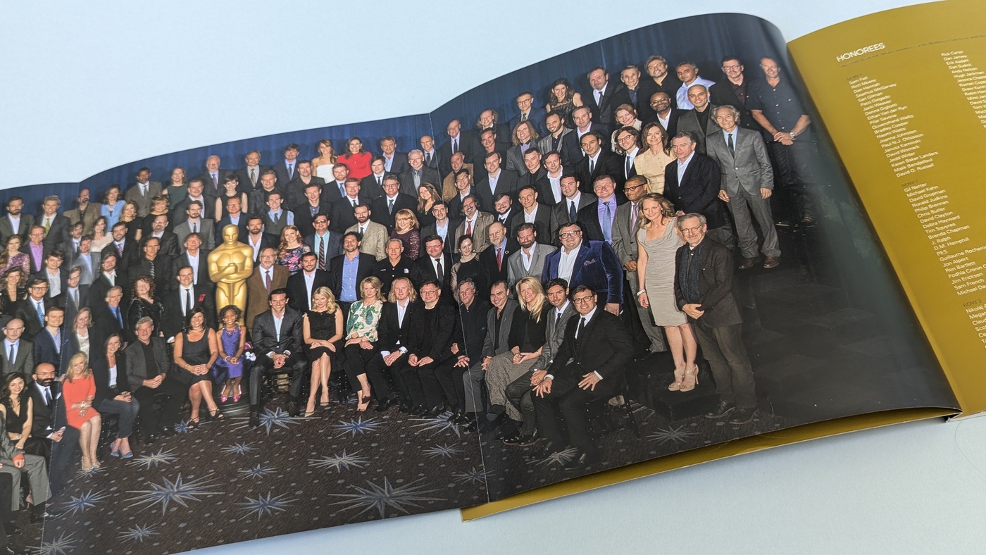 The Oscars – 85th Academy Awards program - Fonts In Use