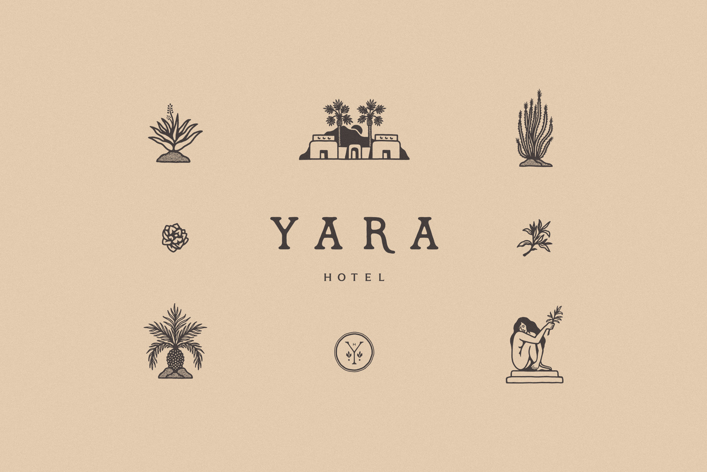 Yara Hotel - Fonts In Use