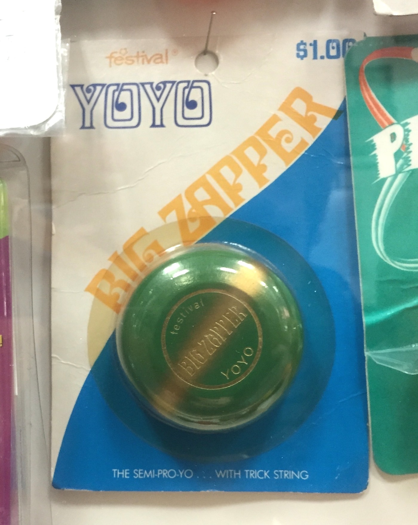 Festival “Big Zapper” yo-yo & packaging - Fonts In Use