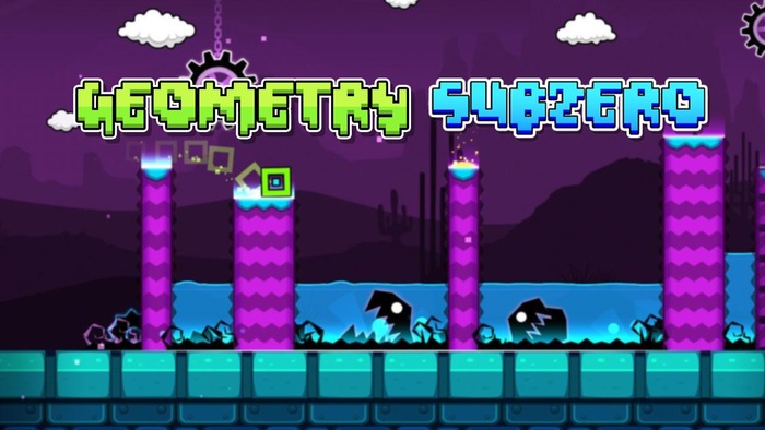 Geometry Dash video game - Fonts In Use