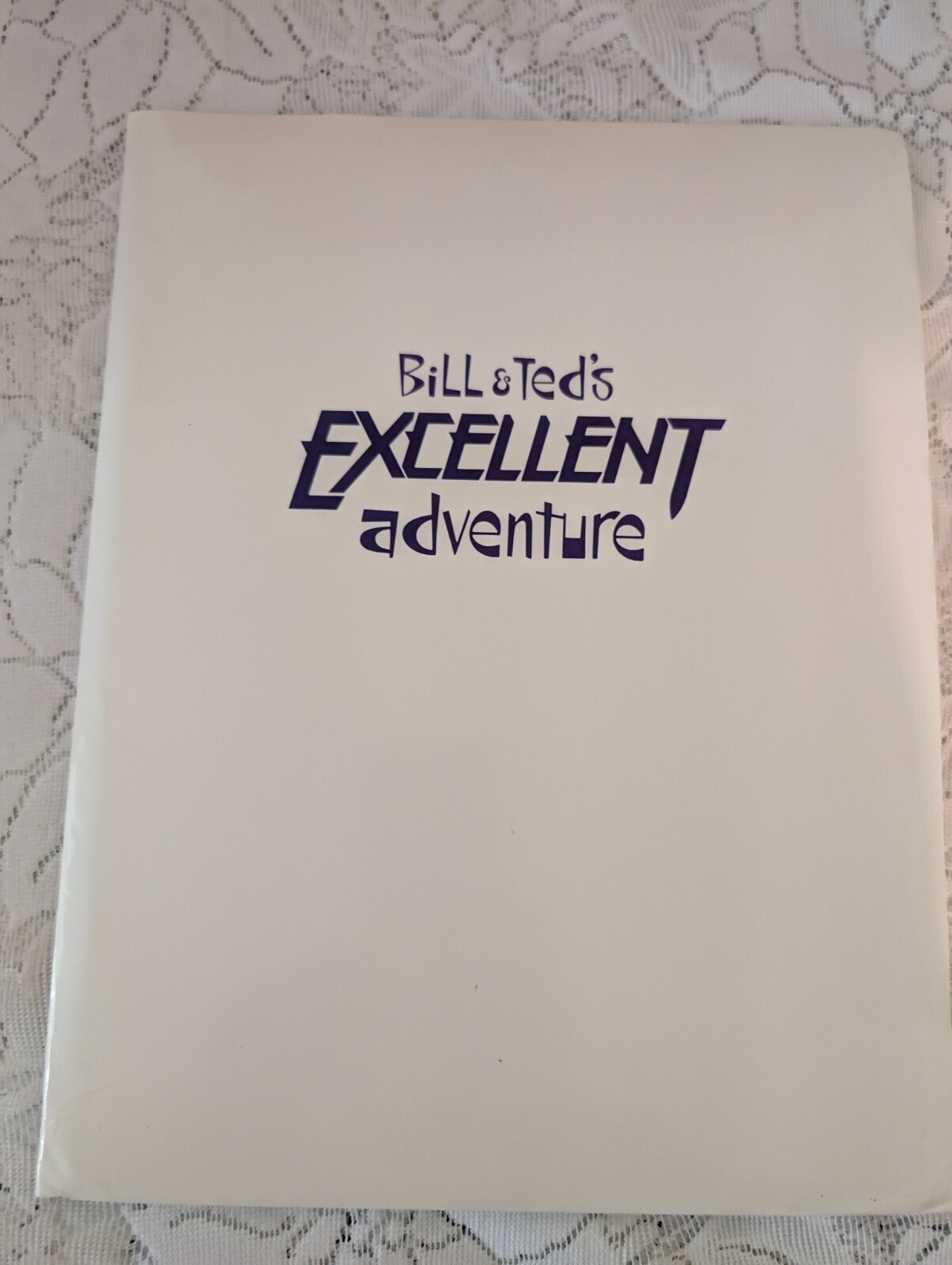 Bill & Ted’s Excellent Adventure movie poster - Fonts In Use