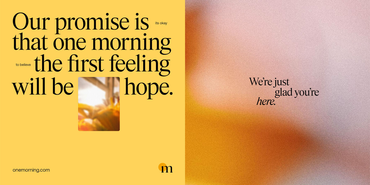 One Morning - Fonts In Use