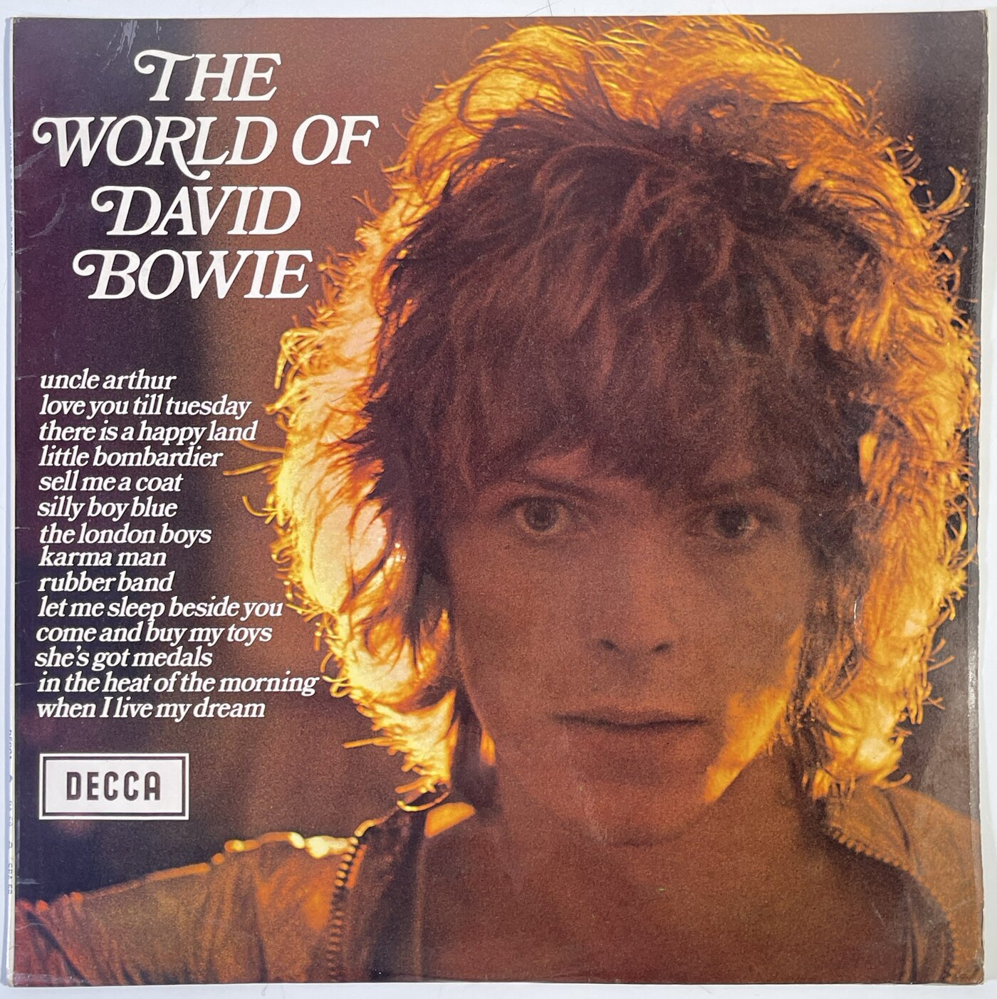 David Bowie – The World of David Bowie album art - Fonts In Use