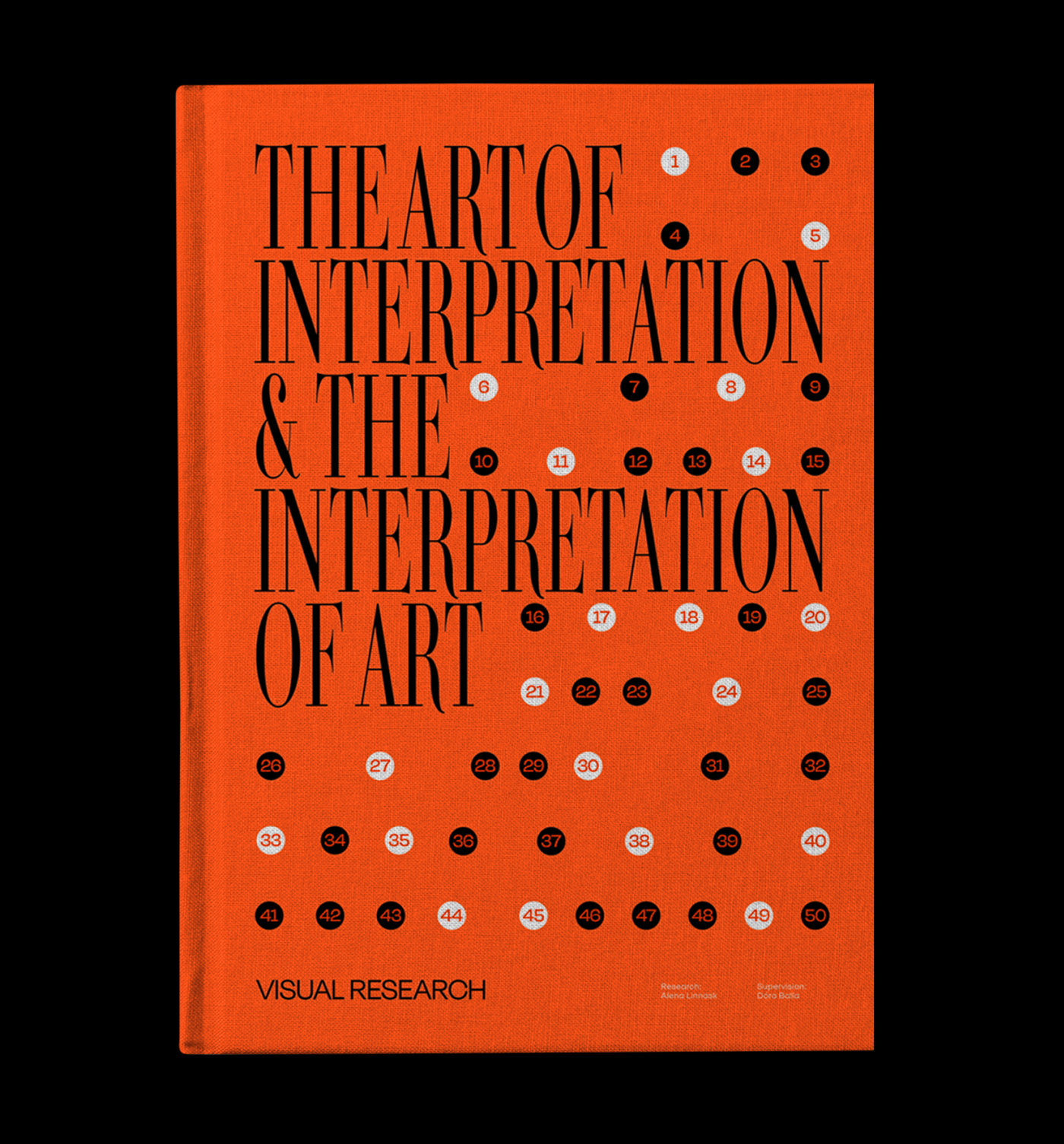 The Art of Interpretation & The Interpretation of Art - Fonts In Use