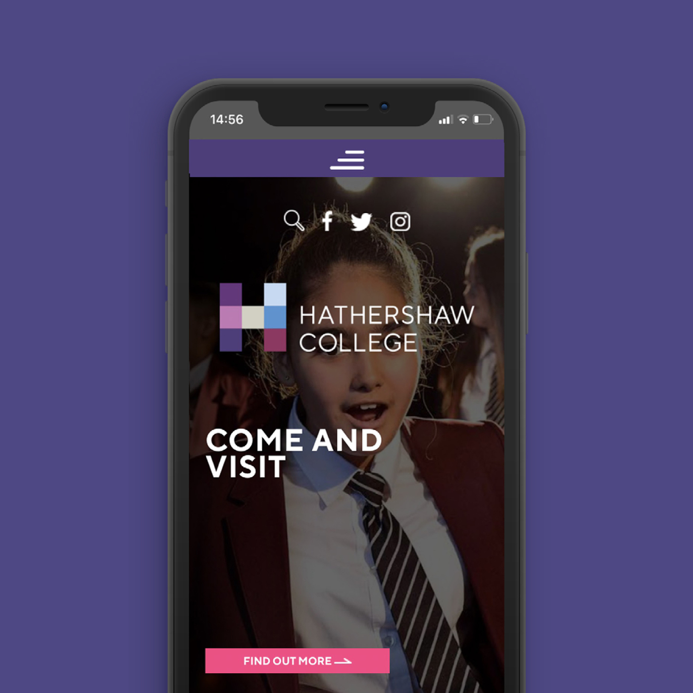 The Hathershaw College - Fonts In Use