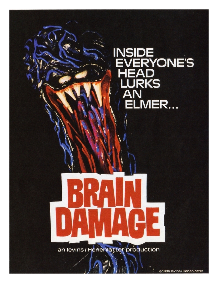 Brain Damage movie logo and posters - Fonts In Use