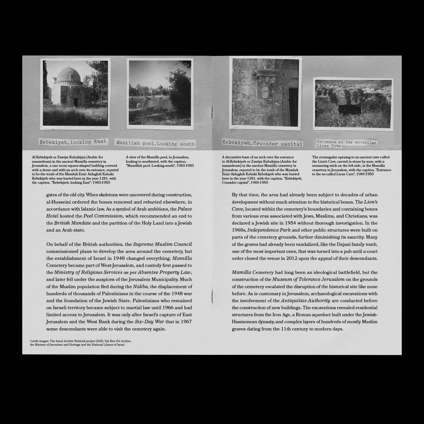 Nadia Perlov – Deadlift exhibition booklet - Fonts In Use