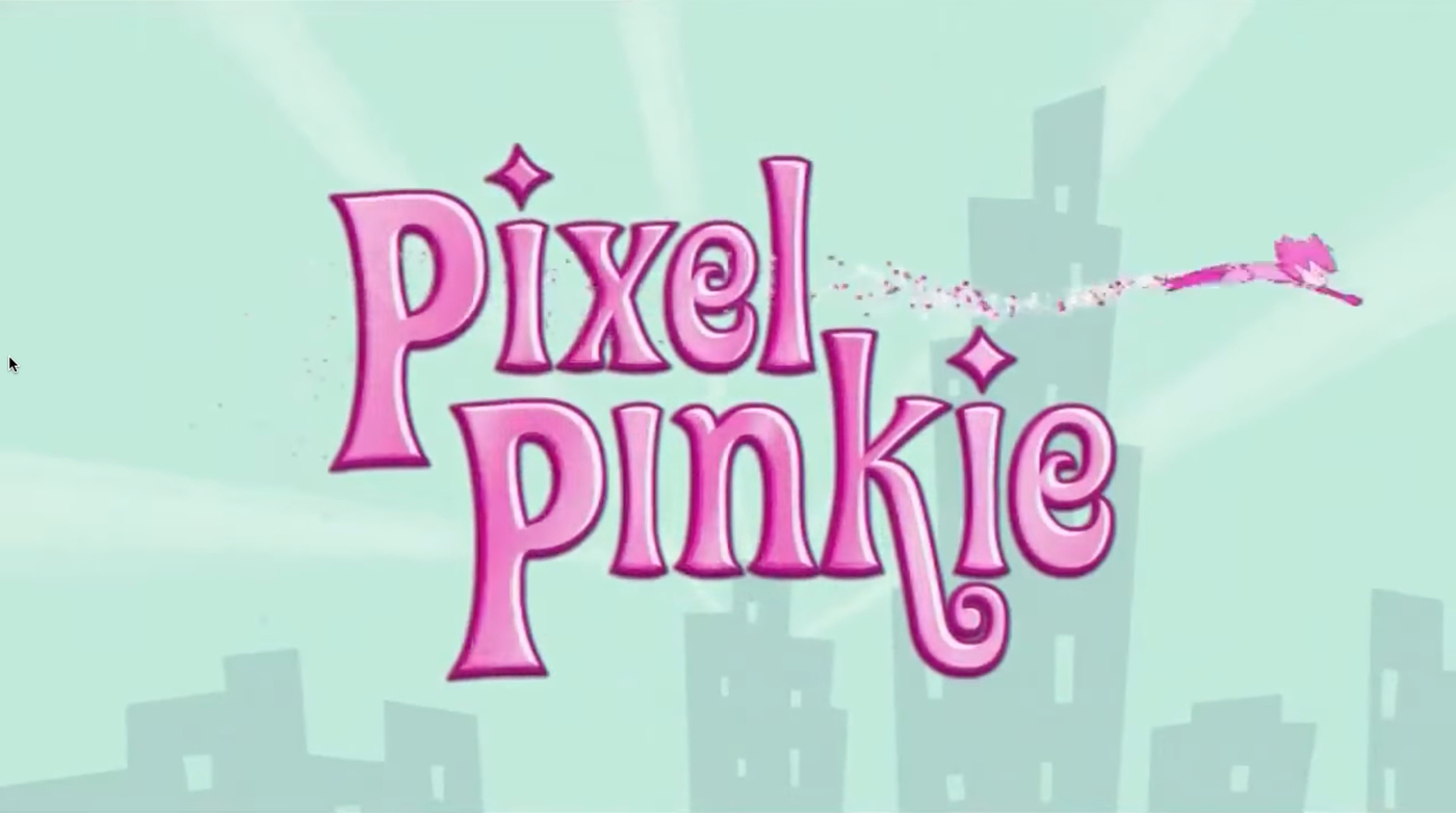 Pixel Pinkie logo - Fonts In Use