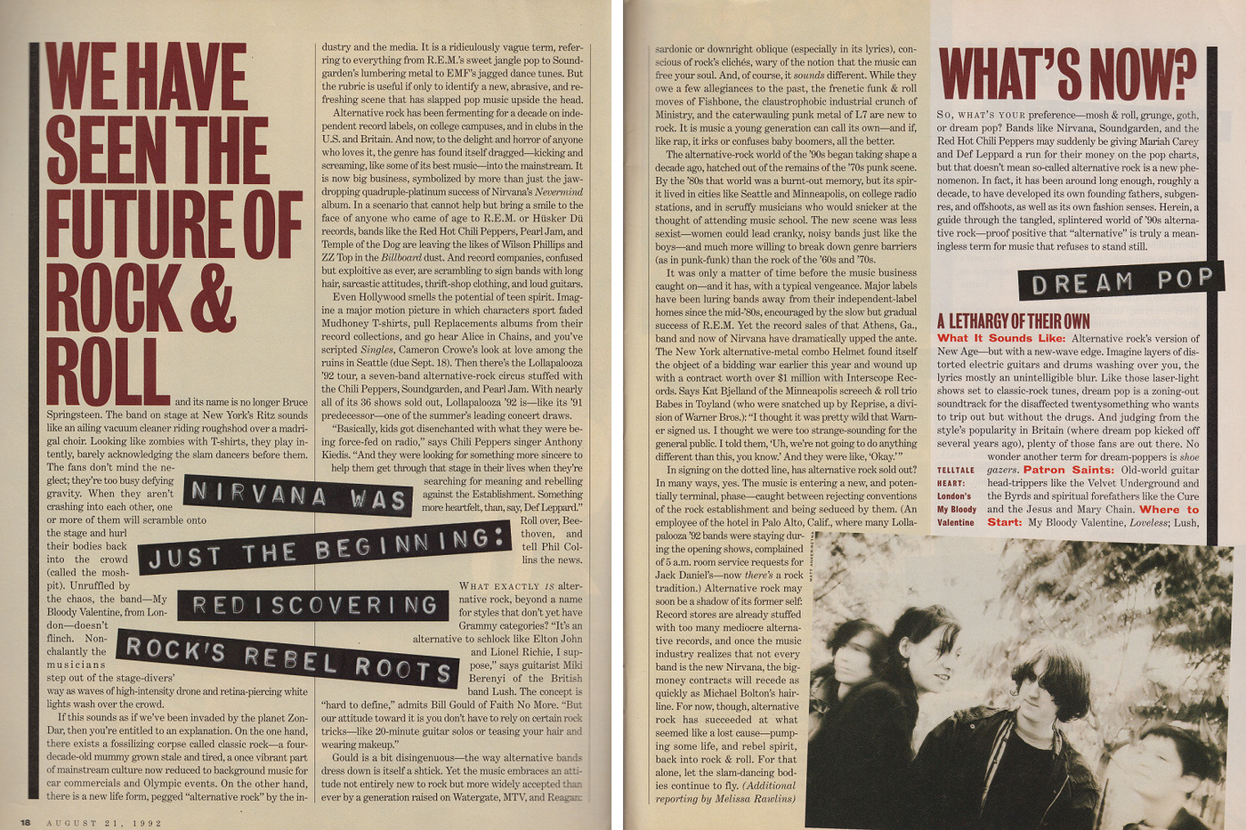 Entertainment Weekly, Aug. 21, 1992 - Fonts In Use