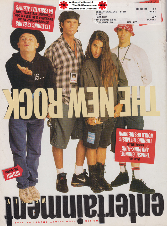 Entertainment Weekly, Aug. 21, 1992 - Fonts In Use