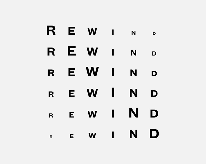 Rewind - Fonts In Use