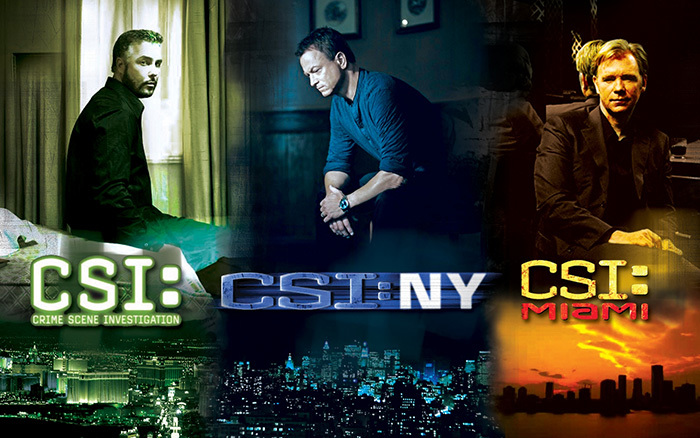 CSI television series - Fonts In Use