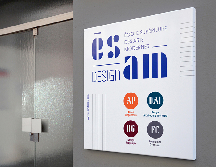 ESAM Design Paris - Fonts In Use