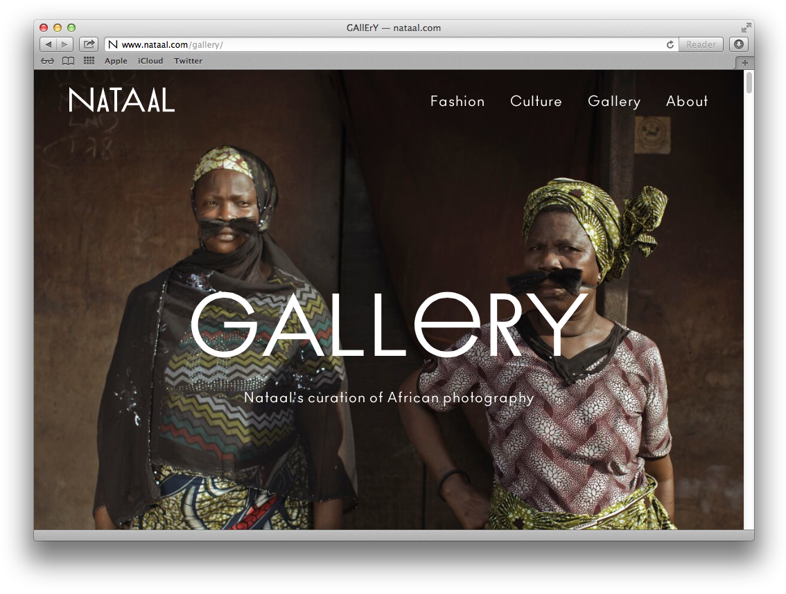 Nataal website - Fonts In Use