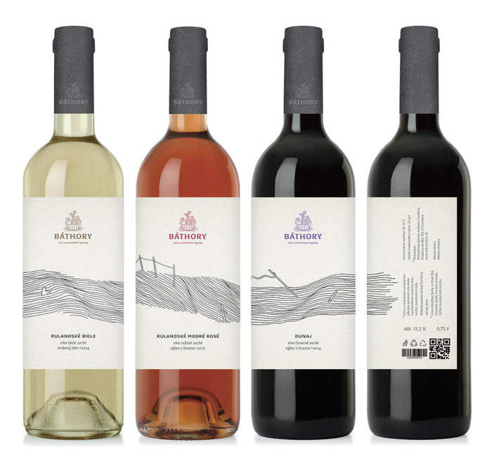 Báthory wine - Fonts In Use